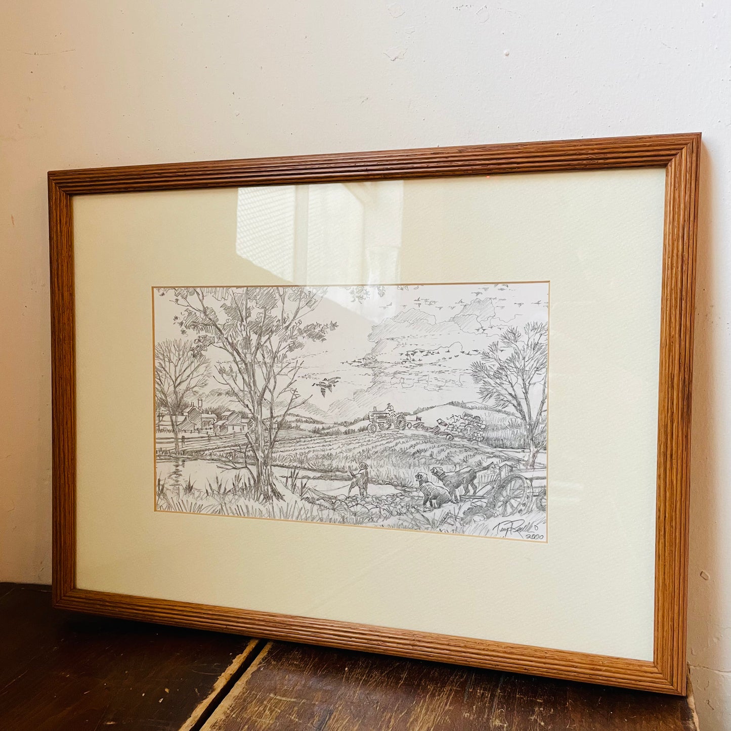 "Always Alert" Graphite Sketch by Terry Redlin- Vintage – Sugartown ...