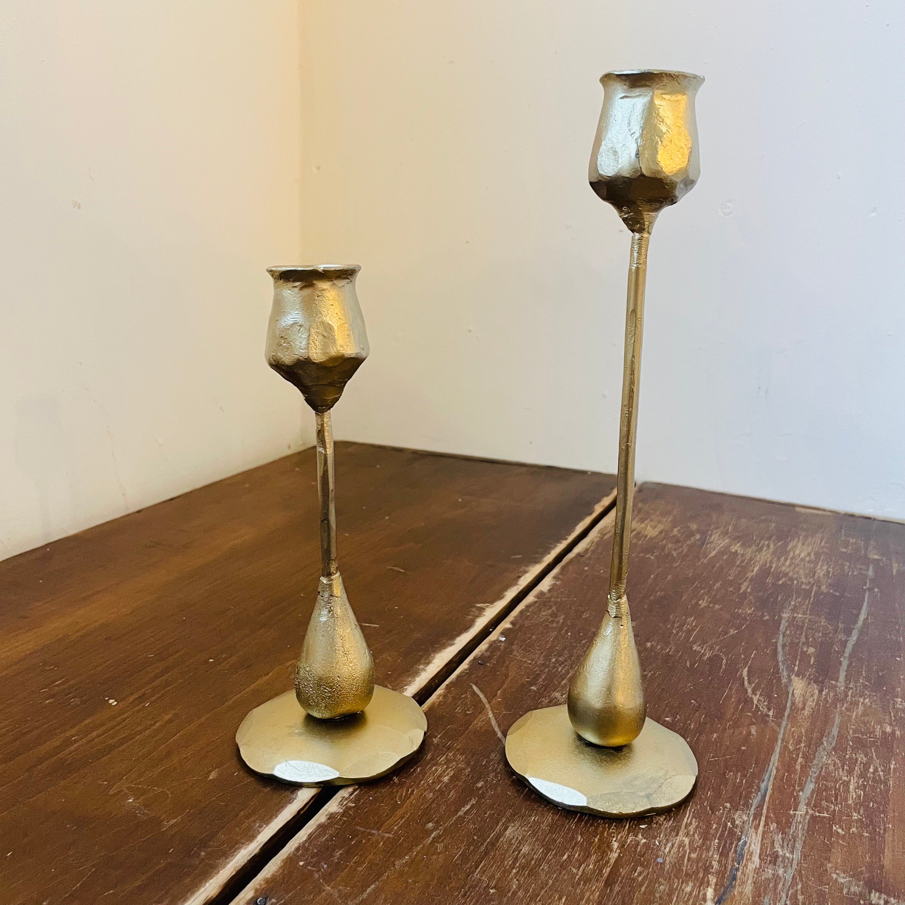 Round Hand-Forged Iron Taper Holders – Sugartown Mercantile